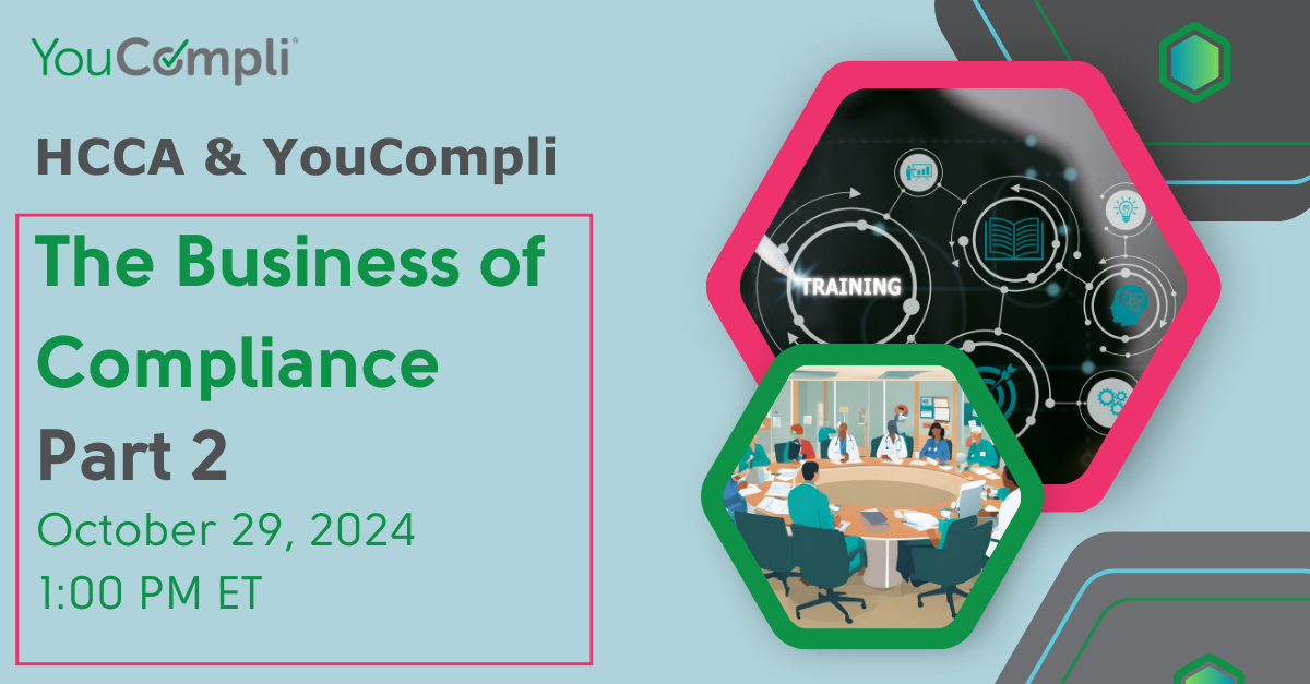 Webinar Page: Business of Compliance, Part 2